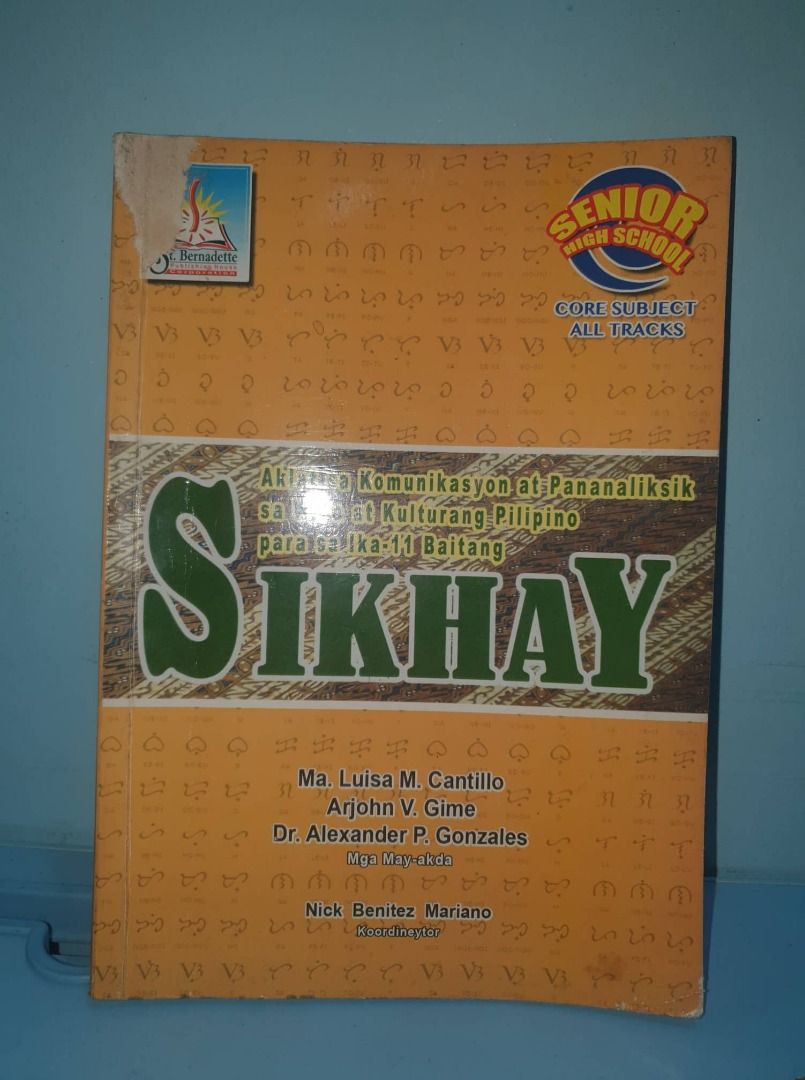 SIKHAY | Aklat sa Komunikasyon at Panananliksik sa Wika at Kulturang ...
