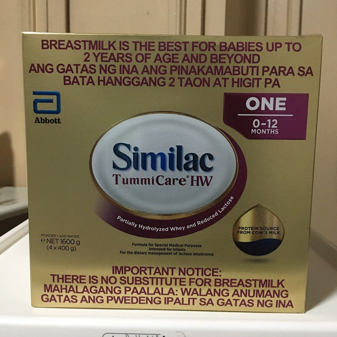 Similac Tummicare HW One 400g x 3 (1200g), Babies & Kids, Nursing ...