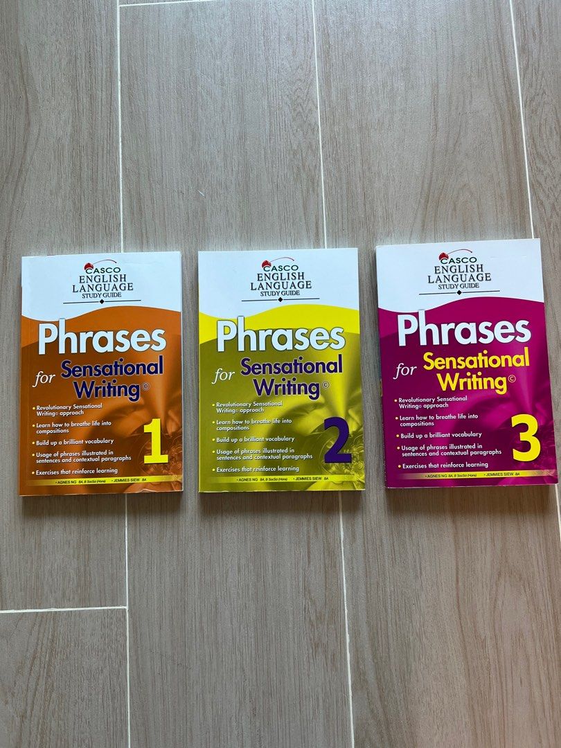 Singapore method English Descriptive Writing Books, 興趣及遊戲, 書本 & 文具, 教科書 ...