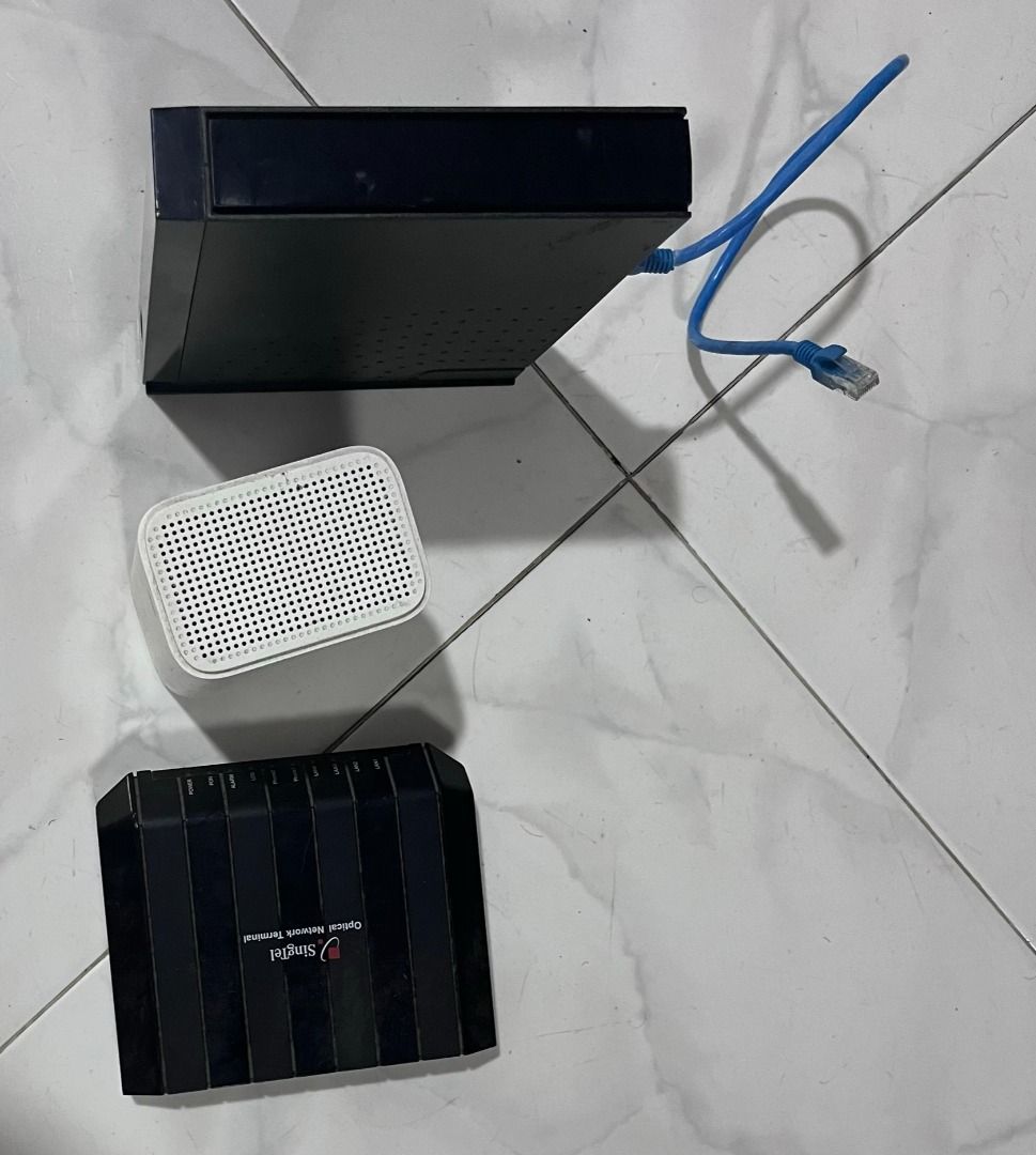 Singtel Modem, Mess & Router, TV & Home Appliances, TV & Entertainment ...