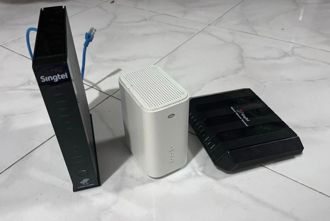 Singtel Modem, Mess & Router, TV & Home Appliances, TV & Entertainment ...