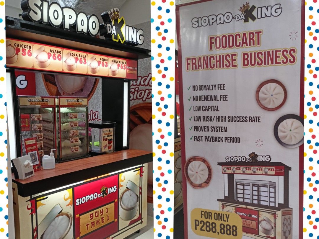 Siomai King Food Cart Franchise, Jobs & Opportunities, Franchisors on Carousell