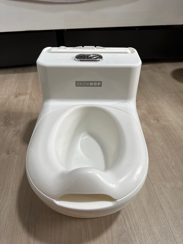 Skip hop potty with flushing sound, Babies & Kids, Bathing & Changing ...