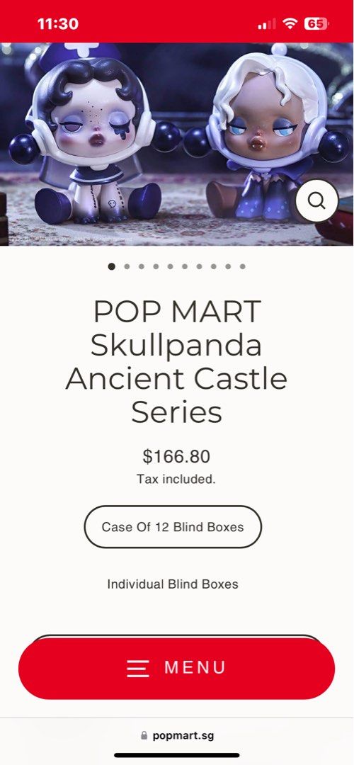 Skullpanda - Addams Family sealed full box, Hobbies & Toys, Toys ...