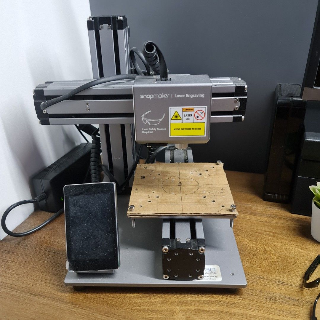 Snapmaker 3-in-1 (Laser engraving, CNC, 3D printer) machine, Computers ...