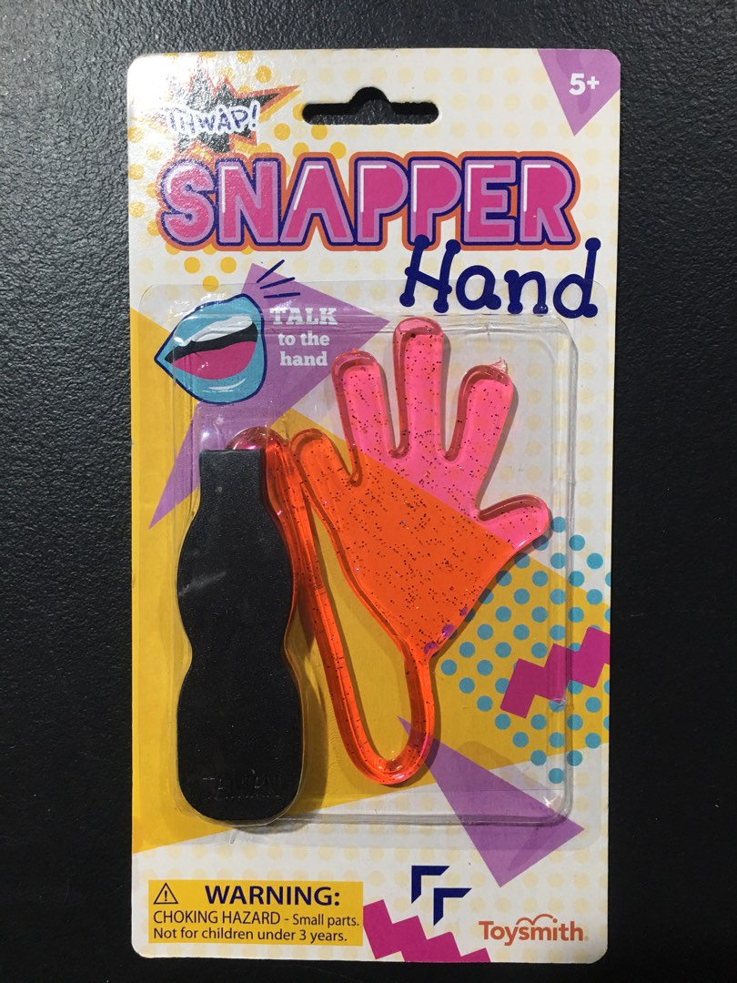 Snapper Hand - Pink, Hobbies & Toys, Toys & Games on Carousell