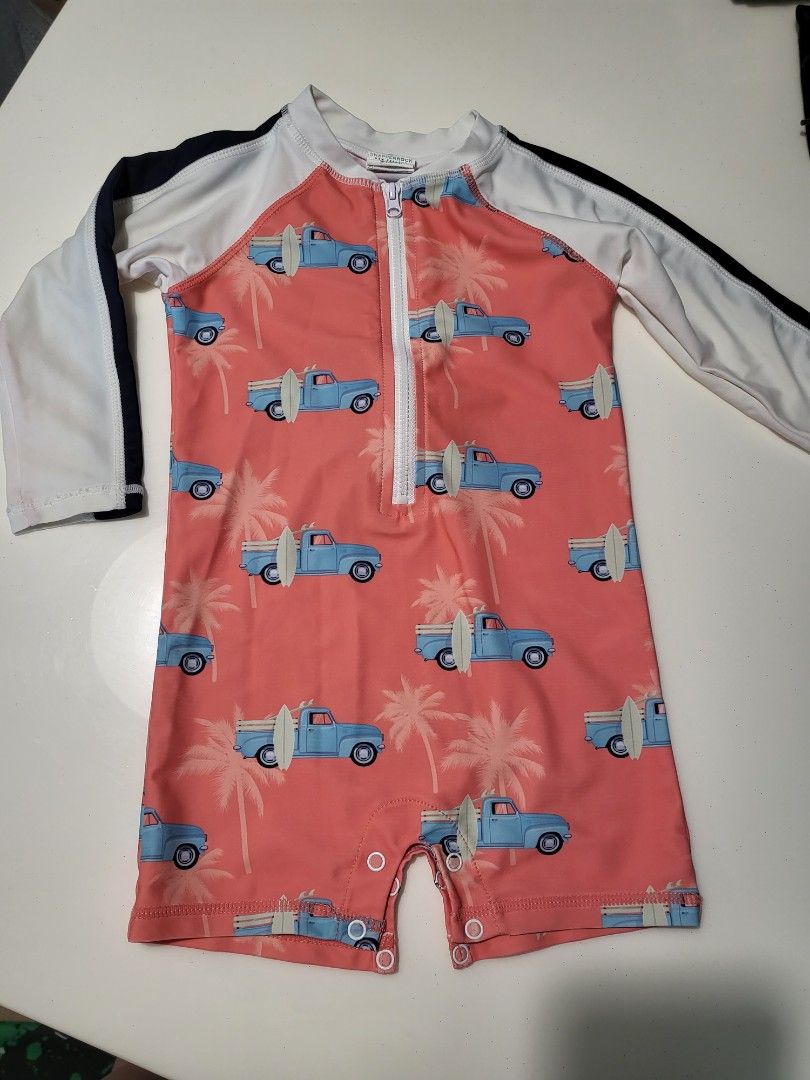 Snapperrock baby sun/swim suit, Babies & Kids, Babies & Kids Fashion on ...