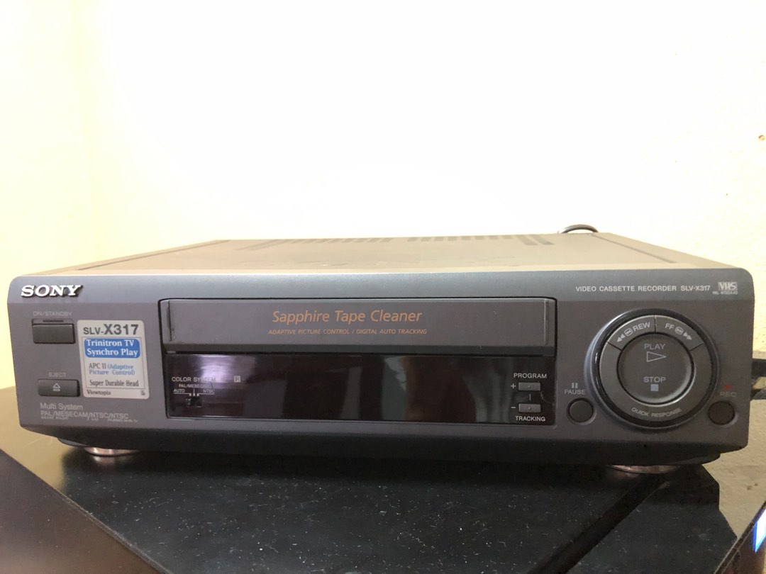 Sony Video Cassette Recorder SLV-X317, TV & Home Appliances, Other Home ...