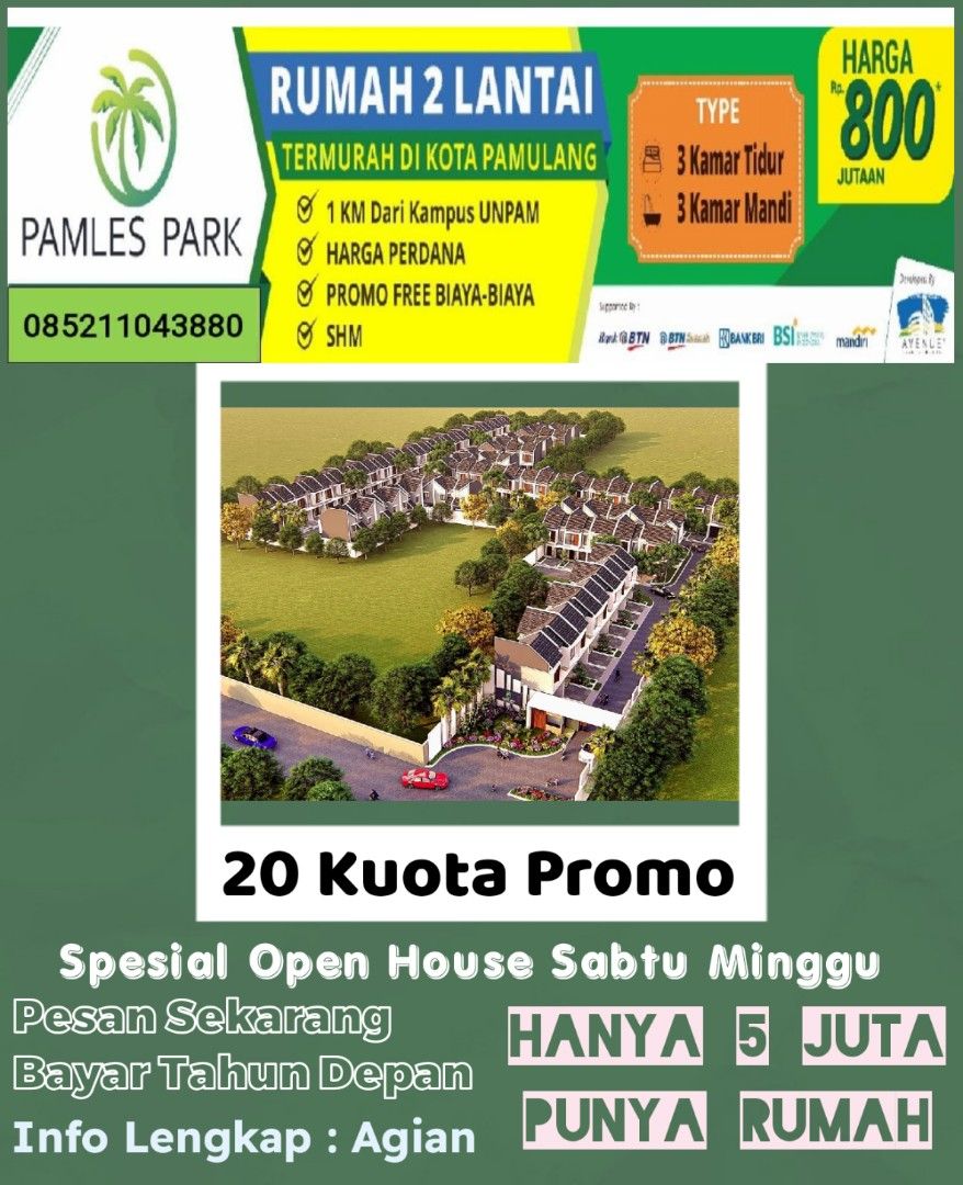 Spesial launching perumahan di pamulang, Fesyen Pria, Pakaian , Lainnya ...