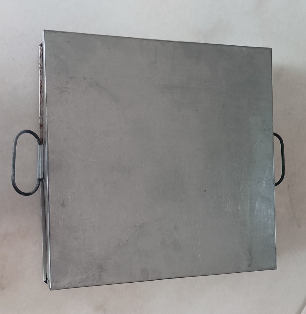 Heavy Duty Stainless Steel Food Pan With Double Handles 12"x12"/Loyang ...