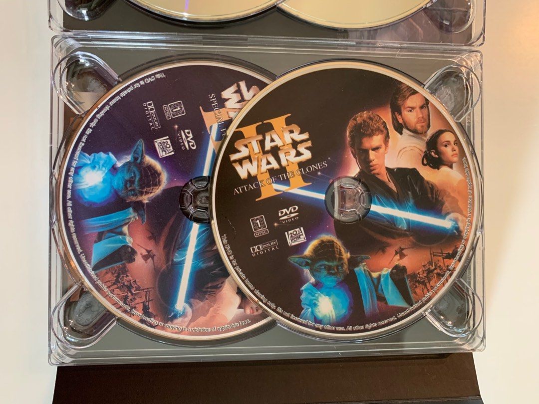 Star Wars DVD Collection 1-6 (Extended Edition), Hobbies & Toys, Music ...