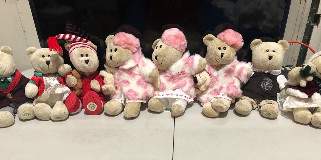 Starbucks Bearista Bear Plush, Hobbies & Toys, Toys & Games on Carousell