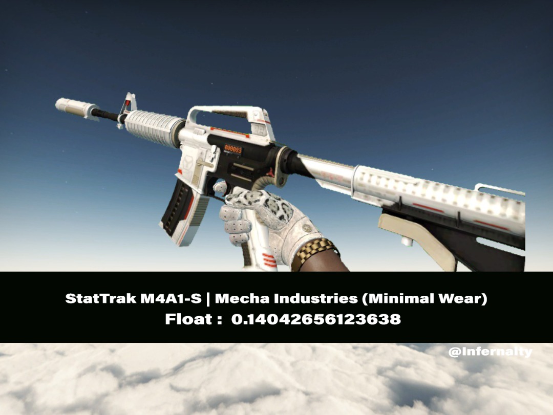 StatTrak M4A1-S Mecha Industries MW CSGO SKINS KNIVES, Video Gaming ...