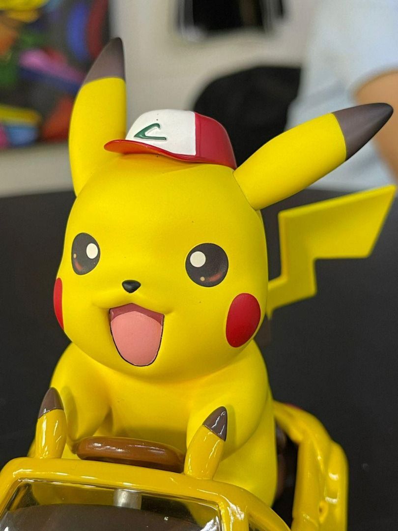 Sun Studio - Pikachu Driving Car, Hobbies & Toys, Toys & Games on Carousell