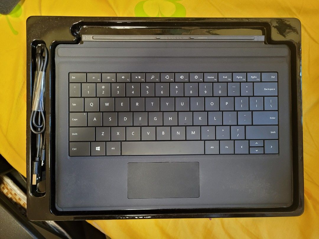 surface pro 3 keyboard compatible with pro 4, 電腦＆科技, 電腦周邊及配件, 電腦鍵盤及相關產品 ...