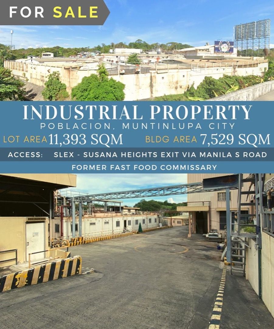 Susana Heights Muntinlupa Exit Prime Commercial Industrial Large ...