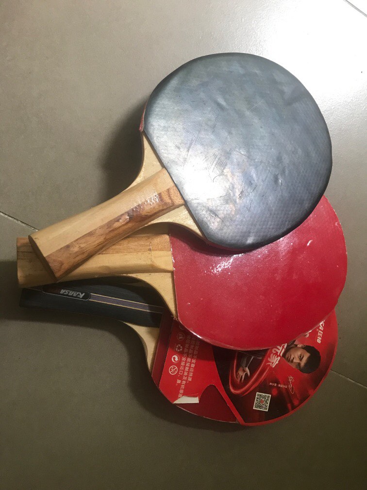 Table Tennis rackets, Sports Equipment, Sports & Games, Racket & Ball ...