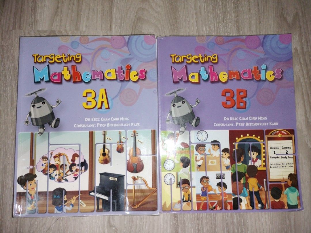 Targeting Mathematics 3A& 3B, Hobbies & Toys, Books & Magazines ...