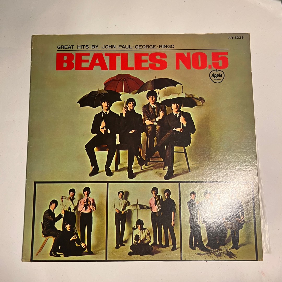 The Beatles No. 5 Vinyl Record, Hobbies & Toys, Music & Media, Vinyls on Carousell