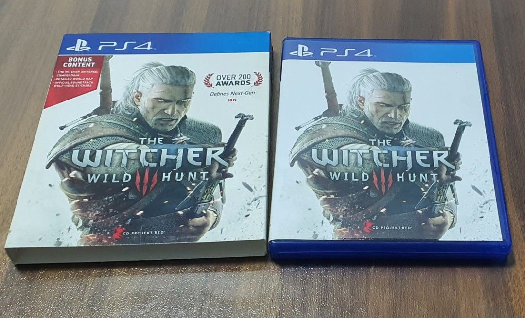 The Witcher 3 Wild Hunt PS4 + Bonus Content, Video Gaming, Video Games ...