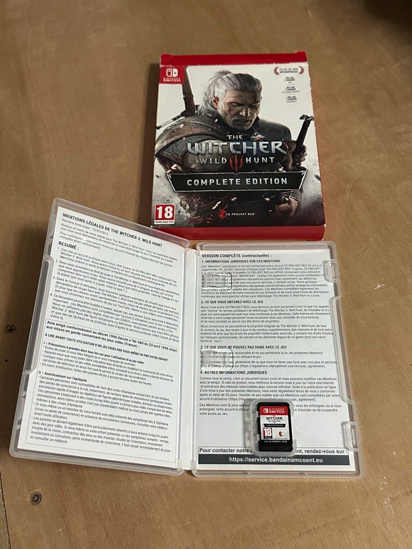 The Witcher Wild Hunt Complete Edition, Video Gaming, Video Games ...