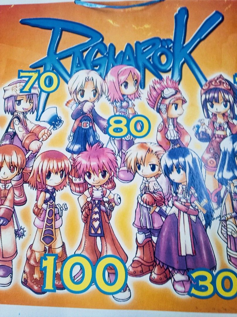 Vintage 80's/90's Style Tikam, Ragnarok Game Board., Hobbies & Toys ...