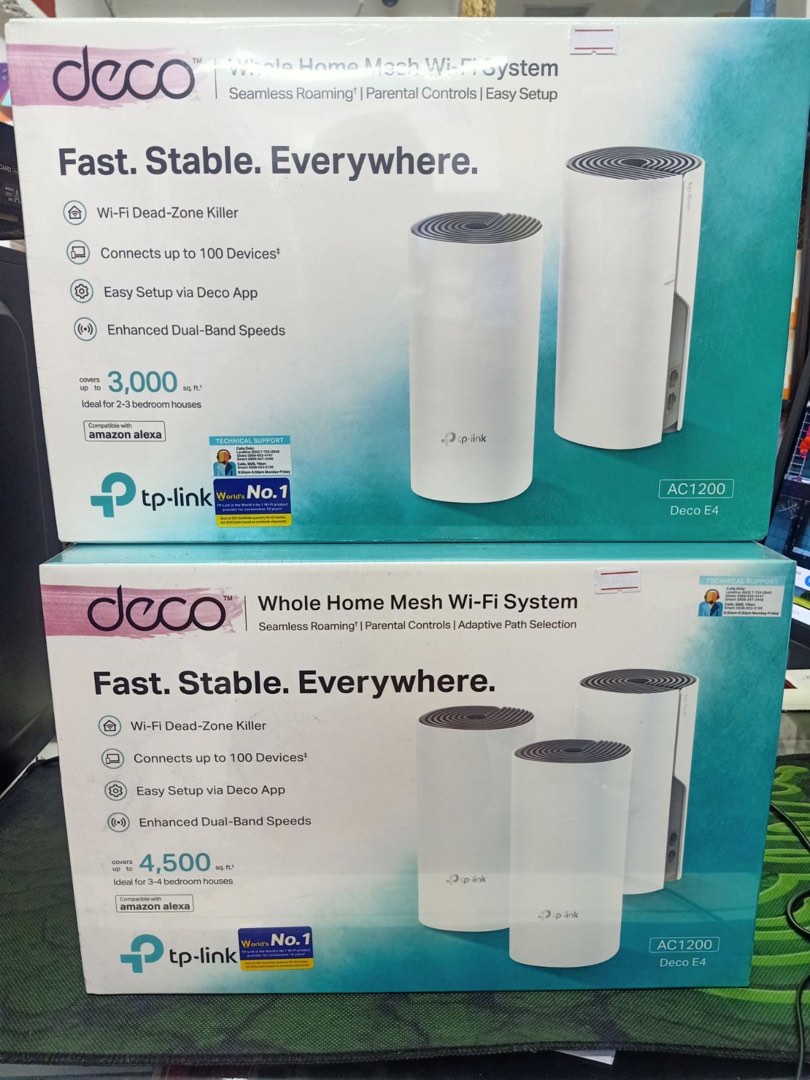TP LINK DECO HOME MESH WIFI SYSTEM, Computers & Tech, Parts ...