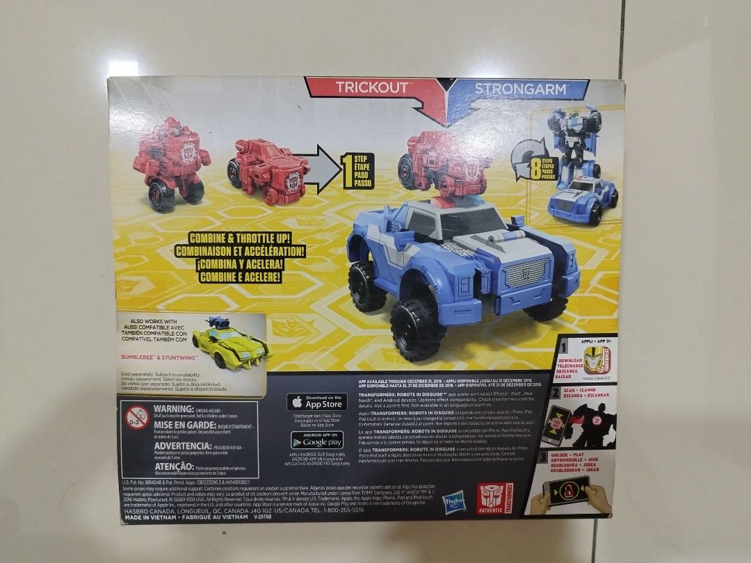 Transformers RID Strongarm & Trickout, Hobbies & Toys, Toys & Games on ...