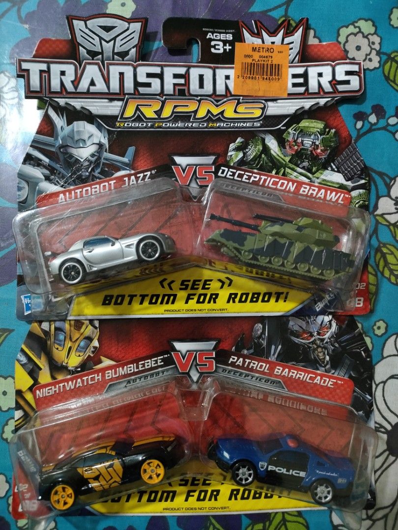 Transformers RPMs set for SALE, Hobbies & Toys, Toys & Games on Carousell