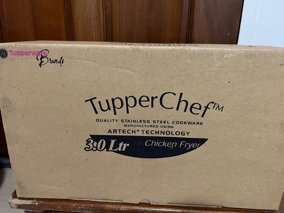 Tupperware Chicken Fryer, Furniture & Home Living, Kitchenware ...