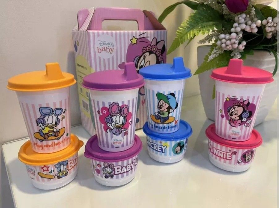 Tupperware Disney Baby Set (8)-Limited Edition, Furniture & Home Living ...
