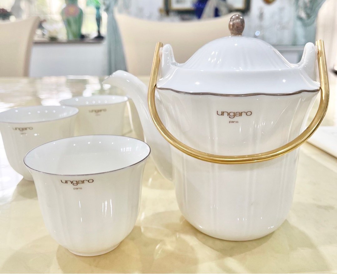 Ungaro tea set, Furniture & Home Living, Kitchenware & Tableware ...