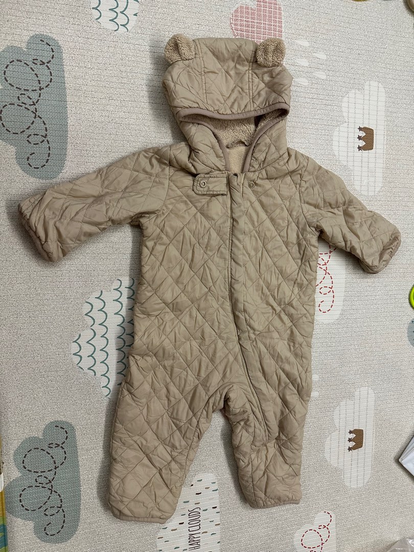 Uniqlo cute bear edition down jacket, Babies & Kids, Babies & Kids ...