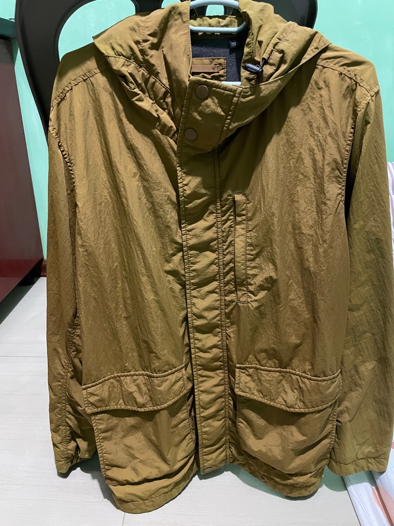 UNIQLO PARKA JACKET (BROWN), Men's Fashion, Coats, Jackets and ...