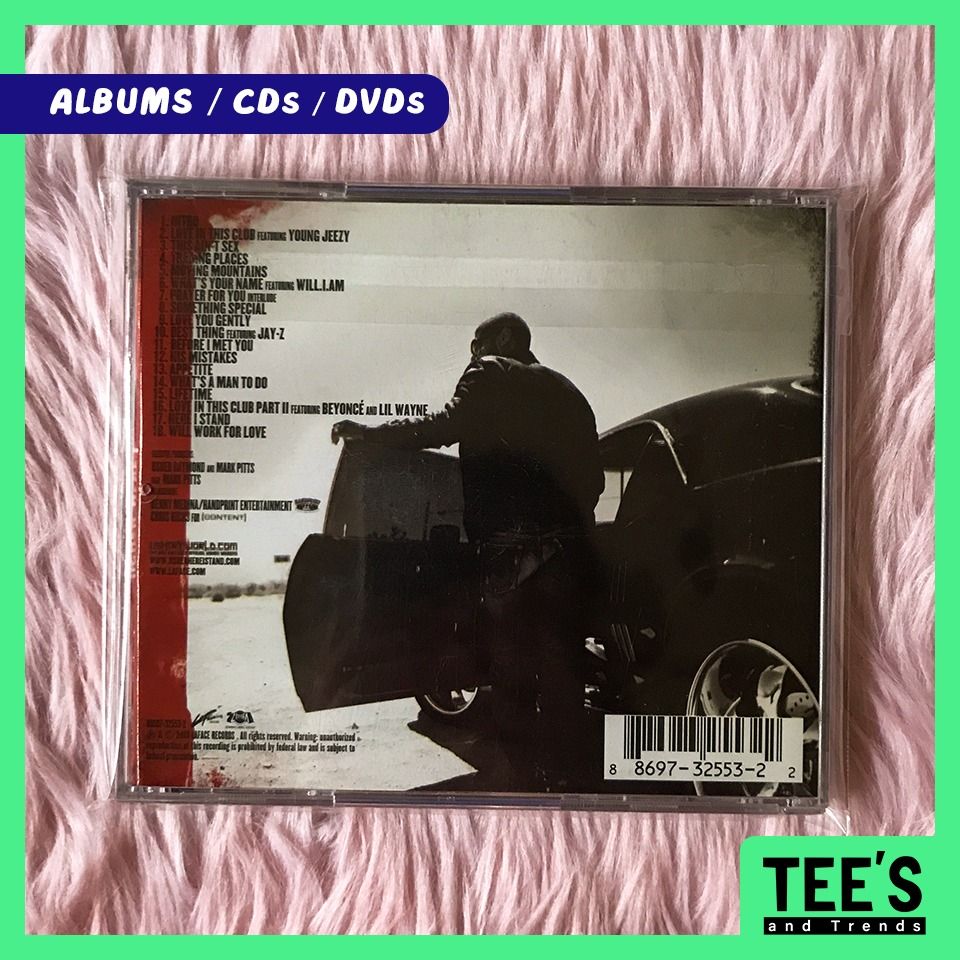 Usher - Here I Stand, Hobbies & Toys, Music & Media, CDs & DVDs on Carousell