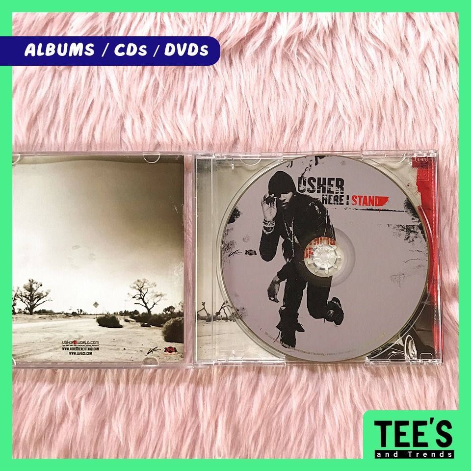 Usher - Here I Stand, Hobbies & Toys, Music & Media, CDs & DVDs on Carousell
