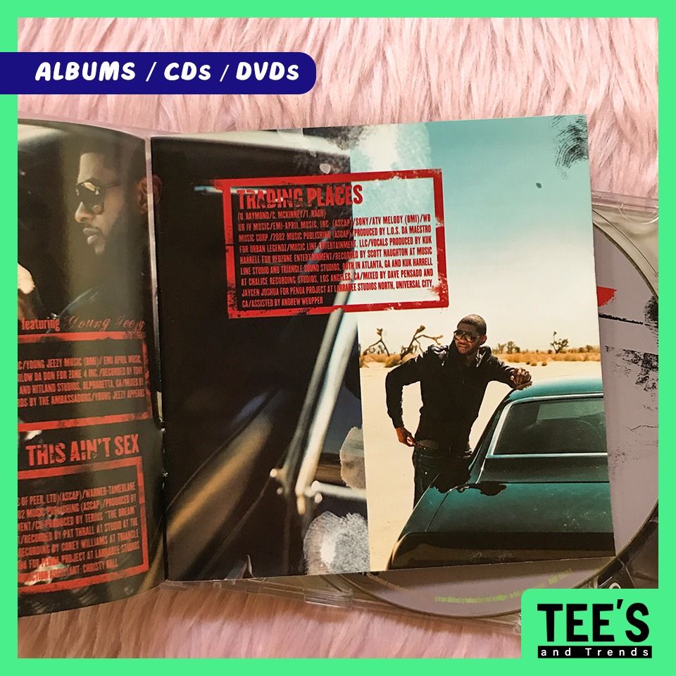 Usher - Here I Stand, Hobbies & Toys, Music & Media, CDs & DVDs on Carousell