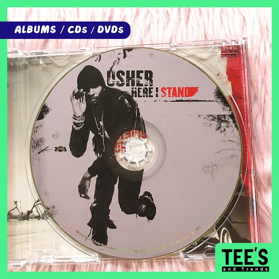 Usher - Here I Stand, Hobbies & Toys, Music & Media, CDs & DVDs on Carousell