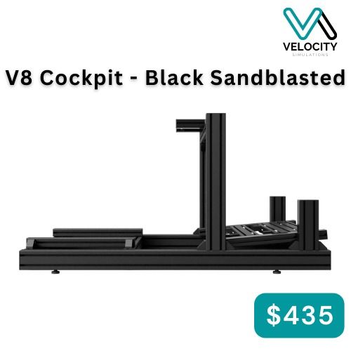 V8 Cockpit - Racing Simulator | Sim Rig | 8020 Rig, Video Gaming ...