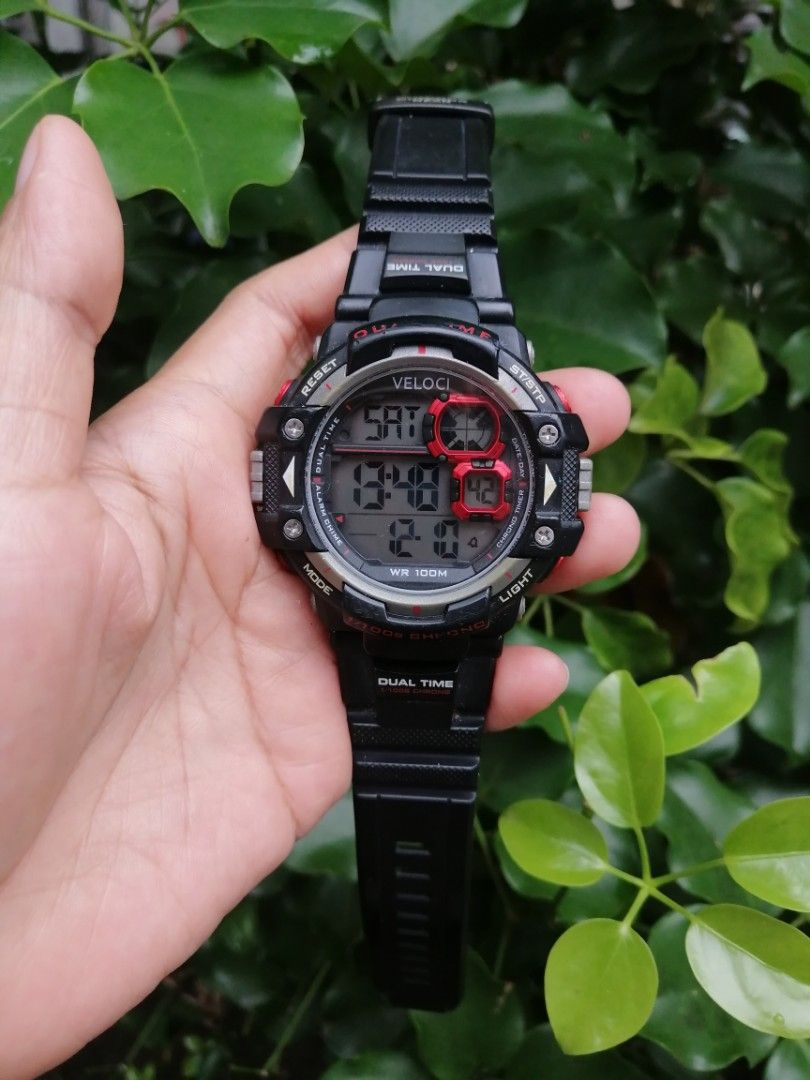 Veloci Digital Men's Watch, Men's Fashion, Watches & Accessories ...