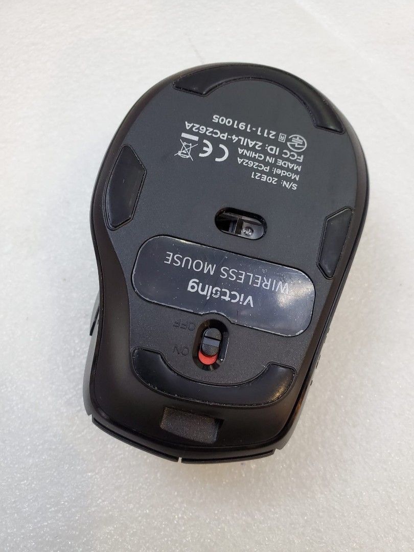 VicTsing PC262A 2.4G Wireless Rechargeable Mouse - Black, Computers ...