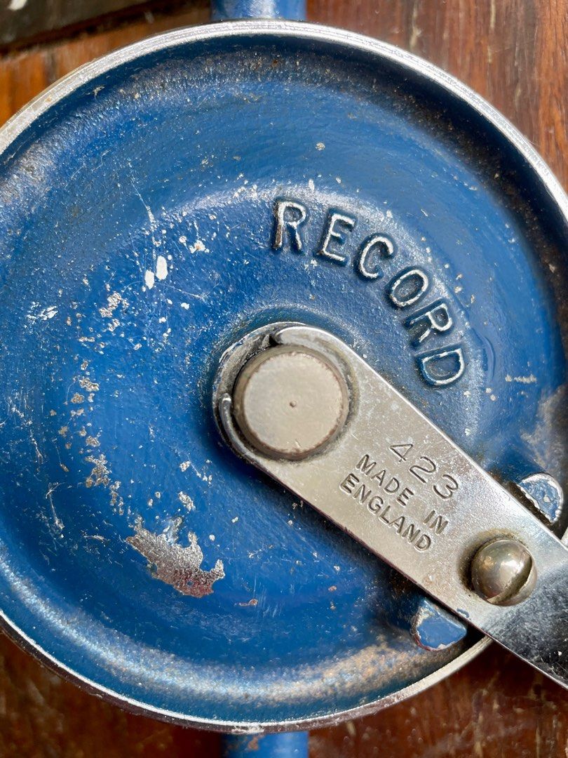 Vintage English " RECORD " Brand Hand Drill Machine, Hobbies & Toys ...