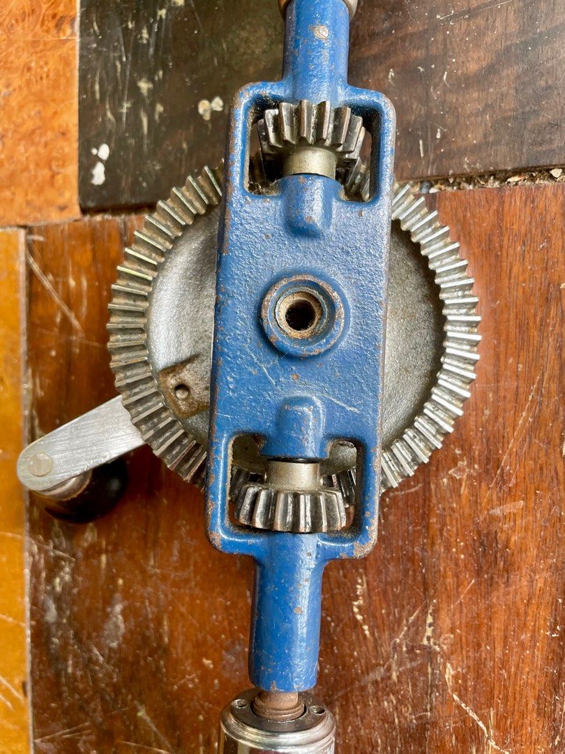 Vintage English " RECORD " Brand Hand Drill Machine, Hobbies & Toys ...