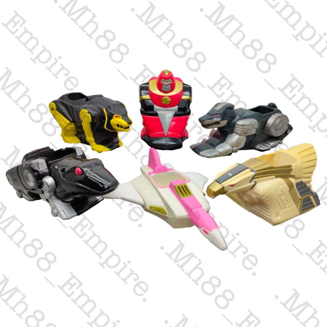 VINTAGE Mc'DONAL'S SABAN MIGHTY MORPHIN POWER RANGERS FIGURE COLLECTION ...