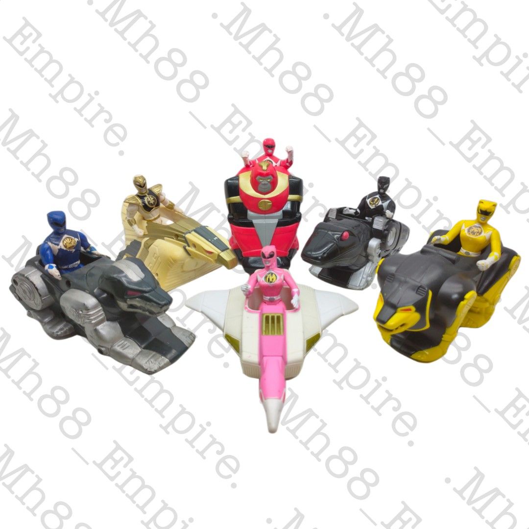 VINTAGE Mc'DONAL'S SABAN MIGHTY MORPHIN POWER RANGERS FIGURE COLLECTION ...