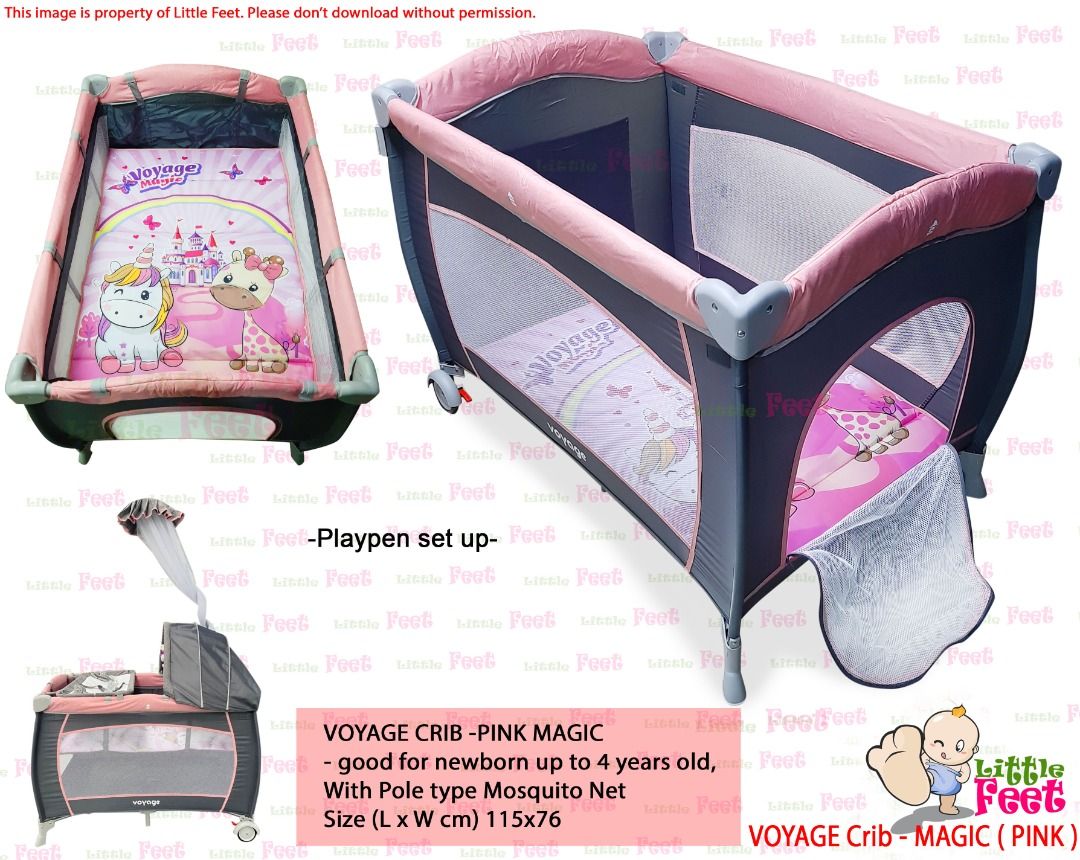 VOYAGE Rocking Crib to Playpen, Babies & Kids, Baby Nursery & Kids ...