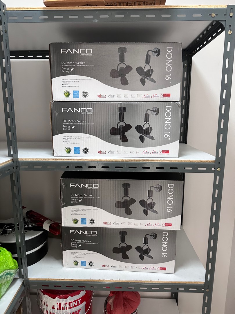 Fanco Wall/Ceiling Fans, Furniture & Home Living, Lighting & Fans, Fans ...