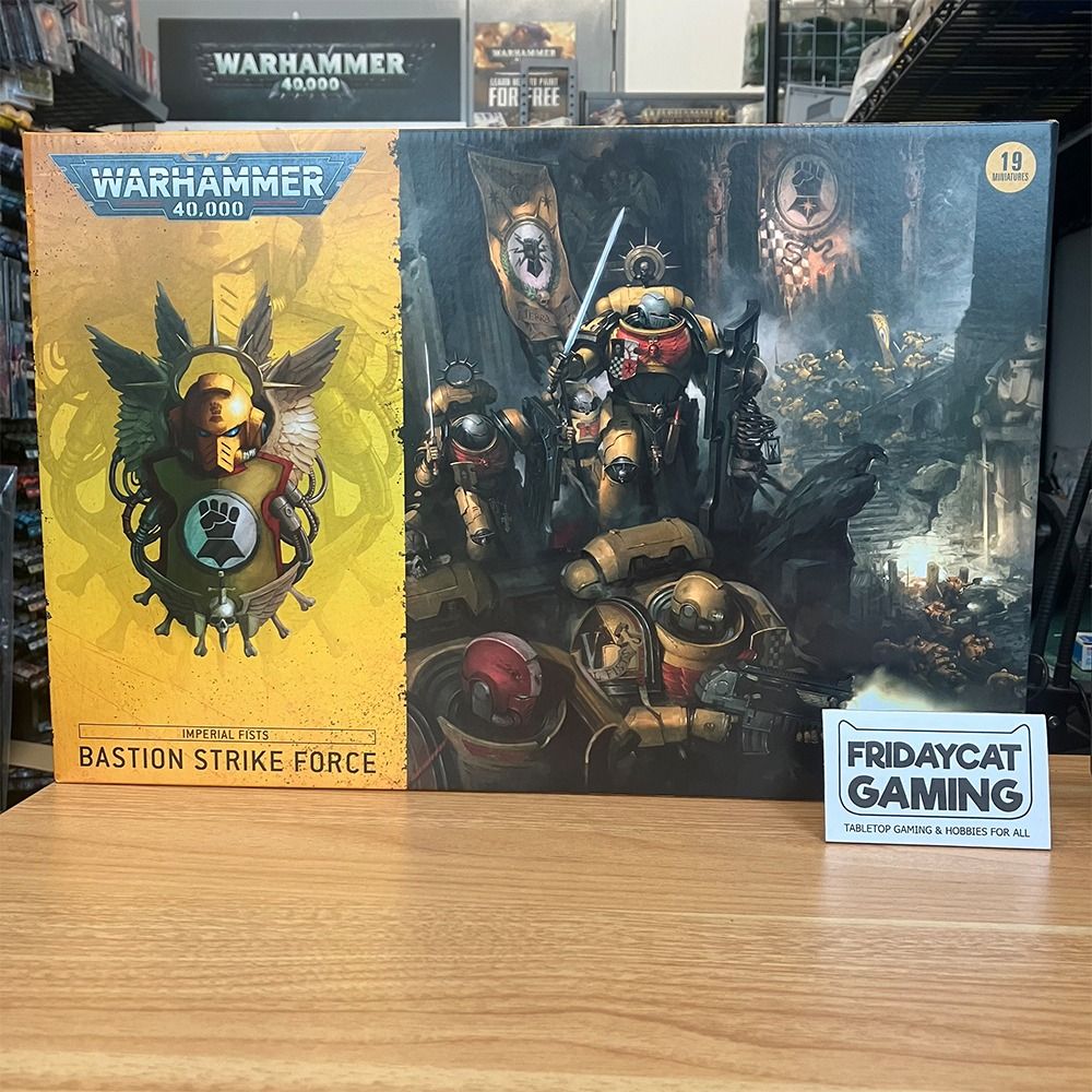 Warhammer 40000: Imperial Fists – Bastion Strike Force Battleforce ...