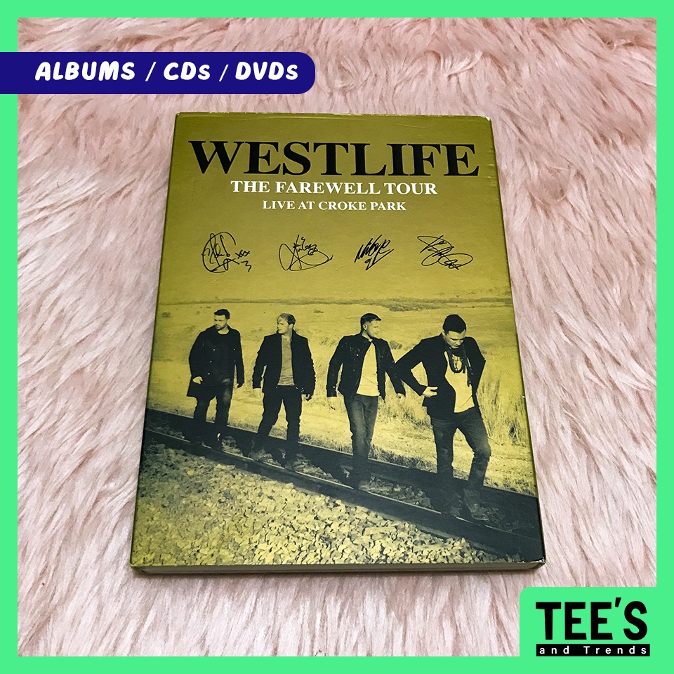 Westlife - The Farewell Tour DVD, Hobbies & Toys, Music & Media, CDs ...