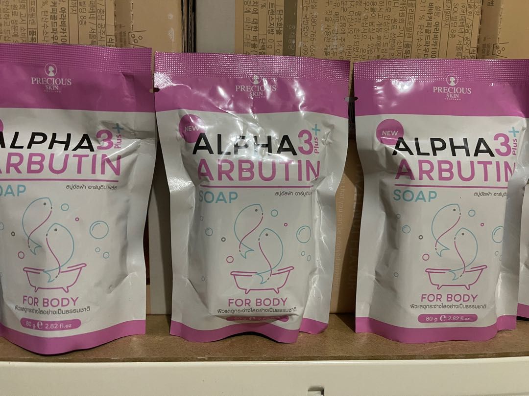 Whitening, Acne, and Alpha Arbutin Soaps from Thailand, Beauty ...